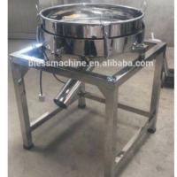 China 100-500kg/h Capacity Rotary Vibrating Sieve for Retail Coconut Flour Screening Machine for sale