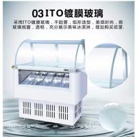 China Automatic Defrost Super Performance Ice Cream Display Freezer with Low Investment for sale