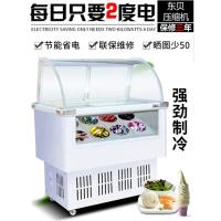 China Automatic Defrost Super Performance Ice Cream Display Freezer with Low Investment for sale