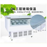 China Automatic Defrost Super Performance Ice Cream Display Freezer with Low Investment for sale
