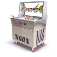China 2022 world best salable fried ice cream machine with low investment and long working life for sale