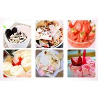 China Automatic Defrost Button for 23 Years Cold Stone Marble Slab Top Fry Ice Cream Machine for sale