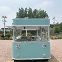 China Mobile Trailer for Street Mobile Food Warmer Cart Raw Material Nuts Australian Products for sale