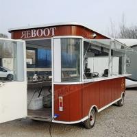 China Crepe Food Cart Mobile Trailer for Street Mobile Food Warmer Cart/Crepe Food Trailer for sale