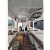 China European Standard Burger Van Catering Trailer for Mobile Pizza Concession in Europe for sale
