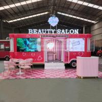China Customized Mobile Salon Truck for Hair Cutting and Shave in Building Material Shops for sale