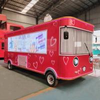 China Customized Mobile Salon Truck for Hair Cutting and Shave in Building Material Shops for sale