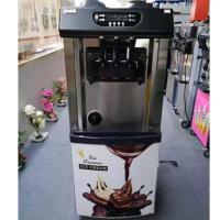 China Soft Ice Cream Machine with 3flavor and 1 mix 120 KG Capacity for sale