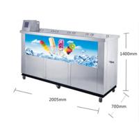 China 110v/220v 50hz/60hz Super Performance Popsicle Making Machine with 400 KG Capacity for sale