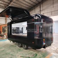 China Four Wheeler Food Warmer Trailer in USA with Making Food Function and Stainless Steel for sale