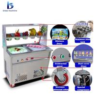 China 1650*560*780mm World's Newest Salable Ice Cream Cold Plate Machine with Trade Assurance for sale