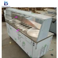 China 1650*560*780mm World's Newest Salable Ice Cream Cold Plate Machine with Trade Assurance for sale