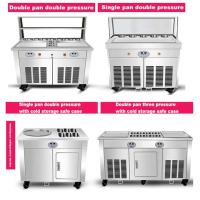 China 1650*560*780mm World's Newest Salable Ice Cream Cold Plate Machine with Trade Assurance for sale