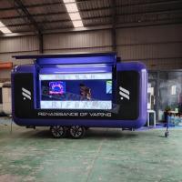 China Most Popular Food Trailer Fast Food Cart with COC CE Pizza Ice Cream Food Truck Truck Turkey Europe for sale