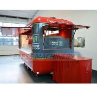 China Custom Airstream Hot Dog Snack Fast Food Trailer with Full Kitchen in Europe Pizza BBQ for sale