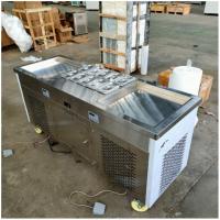 China Fried Ice Cream Machine with 480mm Pan Size and 1650*560*780mm Dimensions for sale