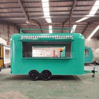China Mobile Juice Bar Icecream Food Vending Truck in Fully Equipped with 110V220V Voltage for sale