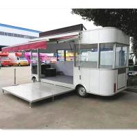 China 2024 Electric Truck/Food Vending Van with Unique Design and 600kg Driving Car Function for sale