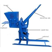 China CE and ISO Certified Manual Brick Making Machine for Environmentally-Friendly Construction for sale