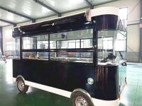 China 2024 Customized Pizza Tow Bar Airstream Food Trailer Hygiene Standards for Snack Food for sale