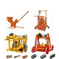 China 10% Discount Malaysia Manual Interlocking Brick Making Machine with Exhibited at Canton Fair for sale