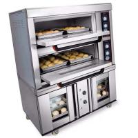 China 2 Trays Stainless Steel Gas/Electric Deck Oven for Domestic Village Active Demand for sale