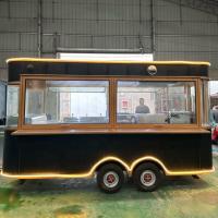 China Street Mobile Food Warmer Cart/Crepe Food Trailer Australia Multifunctional and Durable for sale