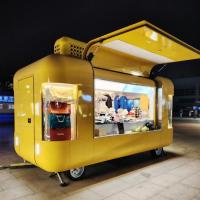 China Long Working Life and Good Reputation Snack Food Cart for Outdoor Fast Food Business for sale