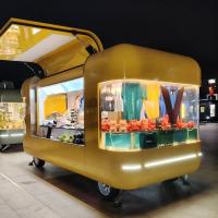 China Long Working Life and Good Reputation Snack Food Cart for Outdoor Fast Food Business for sale