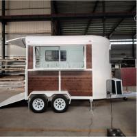 China 2024 Mobile Stainless Steel Trailer for Catering Bar Snack Fast Food Drink Ice Cream for sale