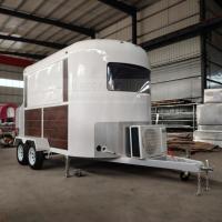 China 2024 Mobile Stainless Steel Trailer for Catering Bar Snack Fast Food Drink Ice Cream for sale