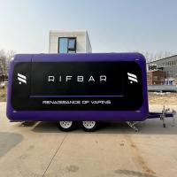 China Technology Output Product Name Snack Food Churros Machine with Fryer Food Trailer for sale
