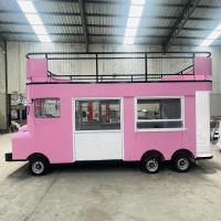 China 2022 Household Ice Cream Sandwich Cart Food Trailer with Sunshade and 85kms Long Distance for sale