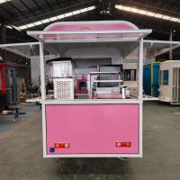 China Video Technical Support Multipurpose Mobile Electric Fast Food Snack Tricycle Pedicab for sale