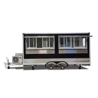 China 220V/380V Multifunctional Automatic Food Trailer for Long Working Life in Cooking Oil for sale