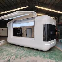 China Customized Galvanized Steel Mobile Food Snack Trailer Boutique Cart for and Retail for sale