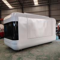 China Customized Galvanized Steel Mobile Food Snack Trailer Boutique Cart for and Retail for sale