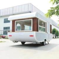 China Directly Sell Mobile Catering Food Kiosk Fast Food Trailer with Stainless Steel for sale