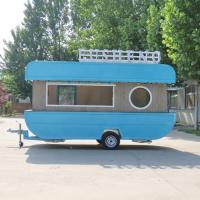 China Directly Sell Mobile Catering Food Kiosk Fast Food Trailer with Stainless Steel for sale