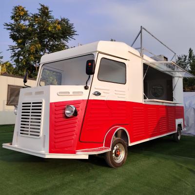 China 2023 Fast Food Snack Catering Drinks Coffee Truck Trailer Cart with Customized Length for sale