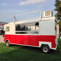China 2023 Fast Food Snack Catering Drinks Coffee Truck Trailer Cart with Customized Length for sale