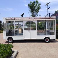China External Wire or Solar Panel Powered Mobile Clothing Shop Trailer for Scarf Bag Shoes for sale