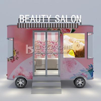 China Mobile Salon in Technology with 4 Wheels and L420.00cm*W180.00cm*H230.00cm Dimensions for sale