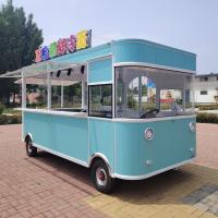 China Outlet Electric Mobile Fried Chicken Combo with Cola Beverage Coffee Ice Cream Milk Tea Food Snacks 1000kg for sale