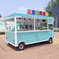 China Outlet Electric Mobile Fried Chicken Combo with Cola Beverage Coffee Ice Cream Milk Tea Food Snacks 1000kg for sale