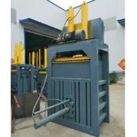 China 30 KG Pressure 30-100Pa Hydraulic Cardboard Baling Press Machine with Horizontal Design for sale