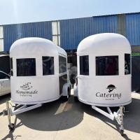 China 2023 Mobile Stainless Steel Trailer for Various Commodities Optional Configuration for sale