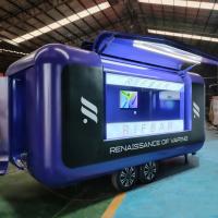 China 2023 Mobile Stainless Steel Trailer for Various Commodities Optional Configuration for sale