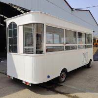 China 500*180*235cm Electric Mobile Fried Chicken Combo Cart with Coffee and Cola Beverage for sale