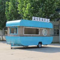China Printing Shops' Best Investment 220V/380V Voltage Roulotte Traile Street Food Trucks for sale